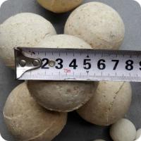 China Calcined Bauxite Raw Material Alumina Cement Tabular Ball for High Refractory Demands for sale
