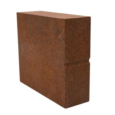 China High Corrosion Resistance Magnesia Iron Alumina Spinel Brick with Thermal Shock Resistance for sale
