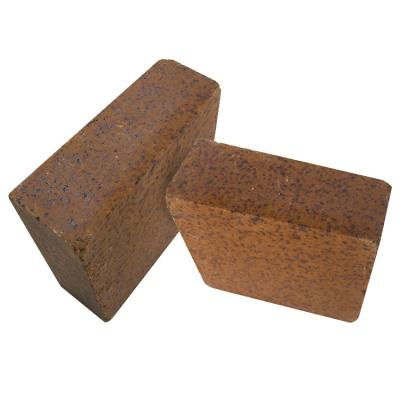 China Customized SiC Content 88% Magnesia Iron Spinel Brick for Cement Rotary Kiln Furnace for sale
