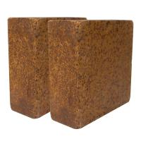 China Customized SiC Content 88% Magnesia Iron Spinel Brick for Cement Rotary Kiln Furnace for sale