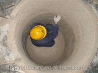 China 48% Al2O3 Content Corundum Refractory Neutral Ramming Mass for Induction Furnace for sale