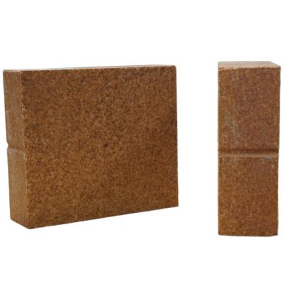 China High Erosion Resistance Magnesia Iron Spinel Bricks for Cement Rotary Kiln Sintering Zone for sale
