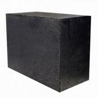 China Kaolin Material Boiler Fire Resin Bonded 30/20 Black Magnesia Carbon Brick For Stove for sale