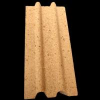 China Yellow High Alumina Ceramic Blocks High Strength and Wear Resistance Sample Provided for sale