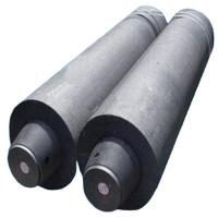China Refractory Supplies Black Graphite Electrode for Electric Arc Furnaces for sale