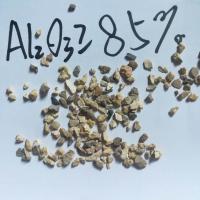China High Alumina Refractory Castables Block made of Al2O3 85% Rotary Kiln Calcined Bauxite for sale