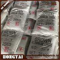 China Industrial Grade Brown Fused Alumina F20 Powder Abrasives with Moh's Hardness 9.0 for sale