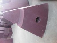 China Chrome Corundum Refractory High Alumina Brick for Steel Reheating Furnace Skid Rail for sale