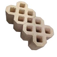 China 55-65% Al2O3 Content Andalusite Refractory Checker Brick for High Temperature Furnace for sale