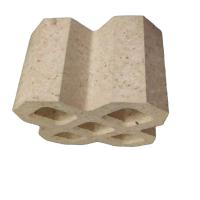 China 55-65% Al2O3 Content Andalusite Refractory Checker Brick for High Temperature Furnace for sale