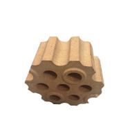 China Hot-Blast Furnace High Aluminum Checker Bricks with Bulk Density of 2.0-2.5g/cm3 for sale