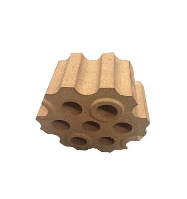 China Hot-Blast Furnace High Aluminum Checker Bricks with Bulk Density of 2.0-2.5g/cm3 for sale