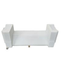 China Max 1 SiO2 Content Fused Cast Alpha Beta Alumina Lip Brick for Float Glass Furnaces for sale