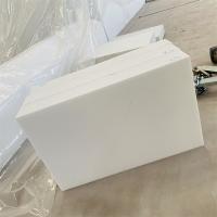 China Max 1 SiO2 Content Fused Cast Alpha Beta Alumina Lip Brick for Float Glass Furnaces for sale