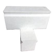 China 98% Al2O3 Content Oem/Odm Nozzle Block Corundum Fire Brick Azs Glass Kiln Bricks for Kilns for sale