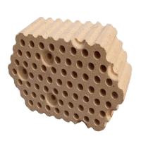 China 25-45 Mpa Cold Crush Strength Refractory Checker Brick for Coke Oven Strength Material for sale