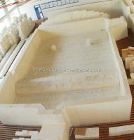 China AZS Brick 33 36 41 Refractory Brick for Glass Furnace Fused Cast AZS Refractories for sale
