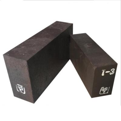 China 0% CaO Content Raw Refractory MgO Cr2O3 Fire Bricks for Industry Furnace Applications for sale