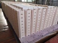 China Refractory Zirconia Corundum Zirconia Mullite Antistripping Brick for Glass Melting Kiln for sale