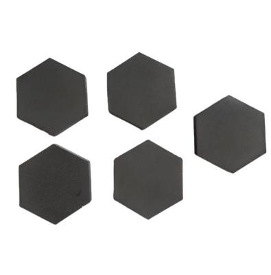 China Wear Resistant Boron Carbide Ceramic Tile with Mohs Hardness of 9.36 and 0% CrO Content for sale
