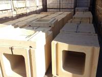 China High Temperature Furnace Refractory Bricks Zirconia Bricks with SiO2 Content 13%-16% for sale