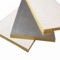 China Temperature Glass Wool Blanket With Yellow Aluminium Foil and Temperature Resistance for sale