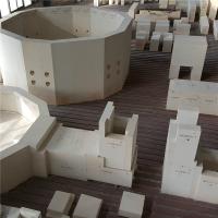 China Electrocast Fused Cast AZS Refractory Kiln Fire Bricks for Glass Furnace at Lower for sale