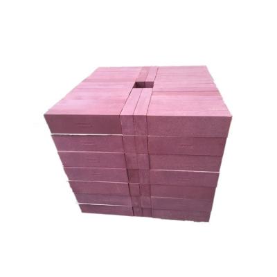China 80% Al2O3 Content Chrome Corundum Fire Bricks for Cement Kiln Heating Furnace Cutting for sale
