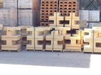 China Decoiling Bubble Zirconia Block for International Standard Zirconia Refractory Bricks for sale