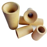 China 2.9% MgO Content and 95% ZrO2 Tundish Zirconia Metering Nozzles for Durable Furnace for sale