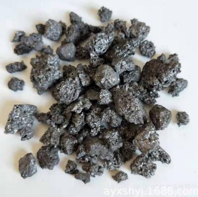 China Foundry Calcined Petroleum Coke Recarburizer with High S Content % 0.05%max for sale