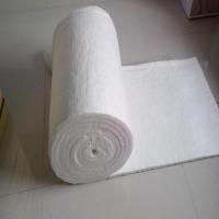 China 20-80mm Thickness Pure White Ceramic Fiber Blanket for Optimal Industry Kiln Insulation for sale