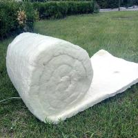 China Spuned Ceramic Fiber Bulk Fireproof Thermal Insulation Blanket with Customerized Length for sale