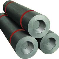 China 8-12 Mpa Flexural Strength UHP Graphite Electrode for Arc Furnaces Degassing Rod Included for sale
