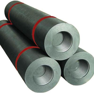 China 8-12 Mpa Flexural Strength UHP Graphite Electrode for Arc Furnaces Degassing Rod Included for sale