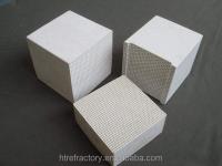 China Alumina Ceramic Cordierite Honeycomb Ceramic Regenerator for Industrial Heating Furnace for sale