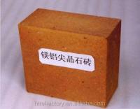 China 2.85 Bulk Density Refractory Magnesium Aluminate Spinel Brick for Lime Kilns for sale