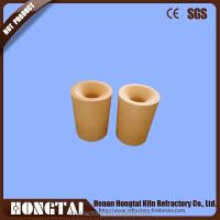China Zirconia Ceramic Nozzle Inserts for Tundish Metering Nozzle Fe2O3 0.1% ZrO2 HfO2 95-96% for sale