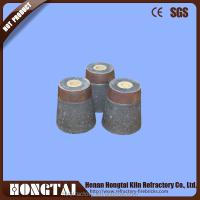 China Zirconia Ceramic Nozzle Inserts for Tundish Metering Nozzle Fe2O3 0.1% ZrO2 HfO2 95-96% for sale