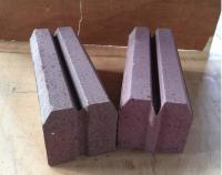 China Refractory Brick Chrome Corundum Fire Block Brick with 0.34% CaO Content and Moulding for sale