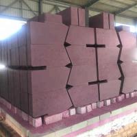 China Refractory Brick Chrome Corundum Fire Block Brick with 0.34% CaO Content and Moulding for sale