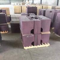 China Refractory Brick Chrome Corundum Fire Block Brick with 0.34% CaO Content and Moulding for sale