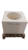 China AZSPT33 Casting Brick for Glass Kiln Feeder Spout High Refractoriness and Durability for sale
