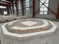 China Glass Kiln Apparent Porosity 1.0% Fused Casting AZSWS41 33 36 Void Free Casting Brick for sale
