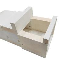 China Chemical Resistant Regular and Void-Free Casting AZS Bricks for Ceramic Glaze Frit Furnace for sale