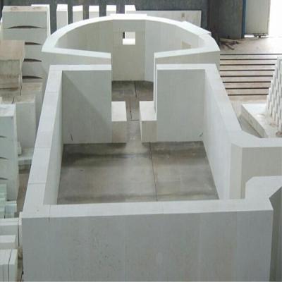 China High Temperature Resistant Fused Cast Zircon Corundum Brick for Glass Melting Furnace for sale