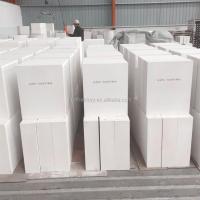 China Long-Lasting Fused Cast Refractory AZS Blocks for Glass Melting Furnace Paving Tiles for sale