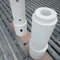 China 40-52% Al2O3 Content AZS Spouts Stirring Rods for Special Shaped Glass Furnace Burners for sale