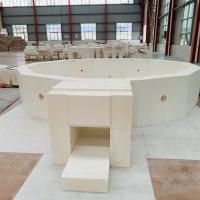 China ZrO2 Content of 33% 36% 41% AZS Refractory Brick for Glass Furnace Manufactured in Henan for sale