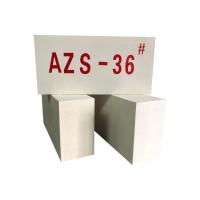 China Other Name Zirconium Corundum Bricks Al2O3 Fused AZS 33 36 41 Block for Glass Furnace for sale